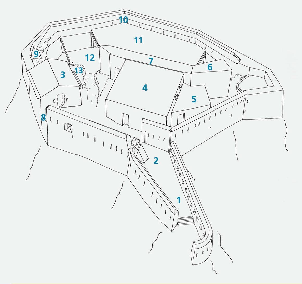 Le Fort en détails | Parc national de Port-Cros et Porquerolles